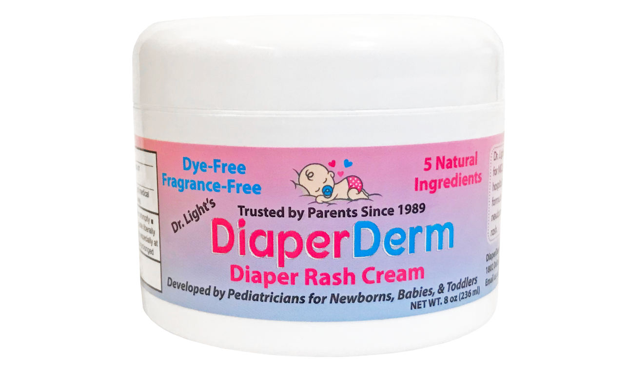 DiaperDerm - ALL NATURAL Diaper Rash Cream